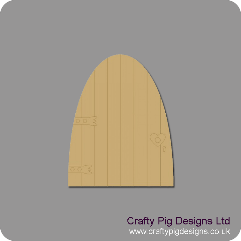 18MM & 3MM MDF - 3D Princess Castle with 3mm turrets and door