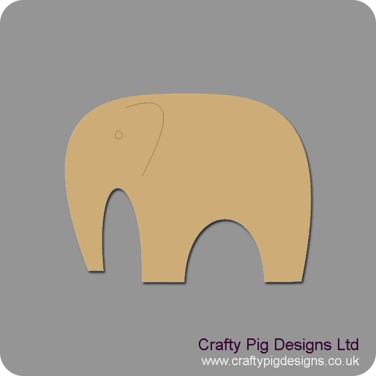 3mm MDF Butterfly 4 With Cut Outs