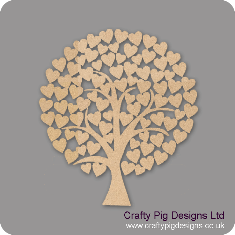 4MM MDF 3D Wishing Tree