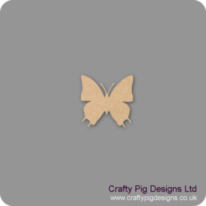 3mm MDF Butterfly 4 With Cut Outs