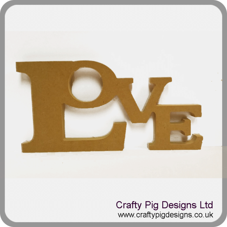 18mm Freestanding Tumbling Letters - Home