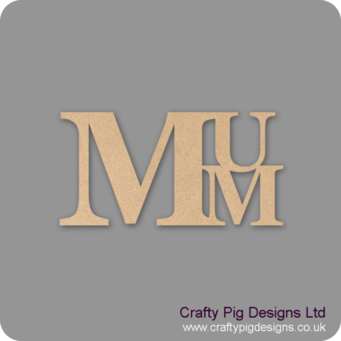 18mm Freestanding Tumbling Letters - Home