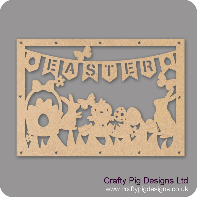 18mm Happy Easter Sign