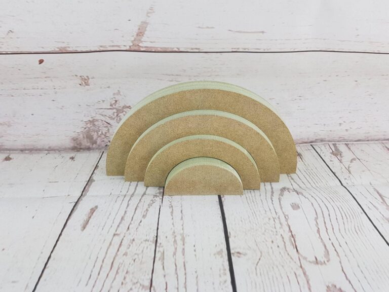 18mm MDF Stacking Rainbow with Bow