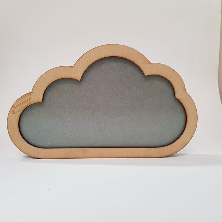 Freestanding Bordered Perspex Angel Frame