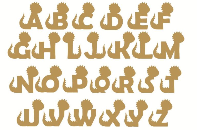 3mm MDF Ariel Font Letters and numbers