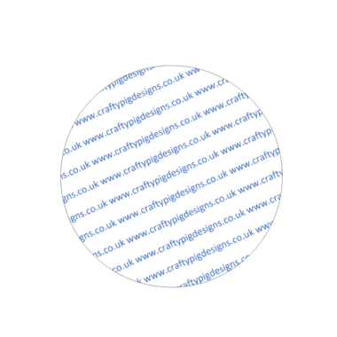 700mm x 500mm Acrylic Rectangle ARCHED