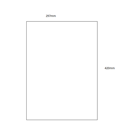 A2 Acrylic Sheet ARCHED