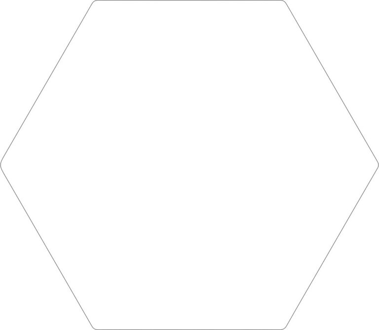 700mm x 500mm Acrylic Rectangle ARCHED