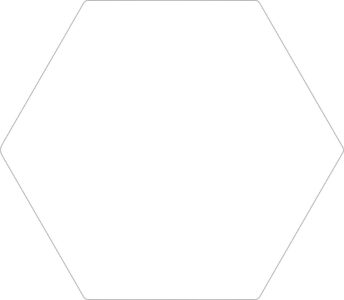 700mm x 500mm Acrylic Rectangle ARCHED