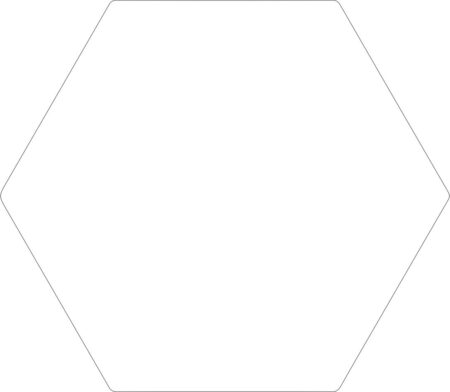 700mm x 500mm Acrylic Rectangle ARCHED