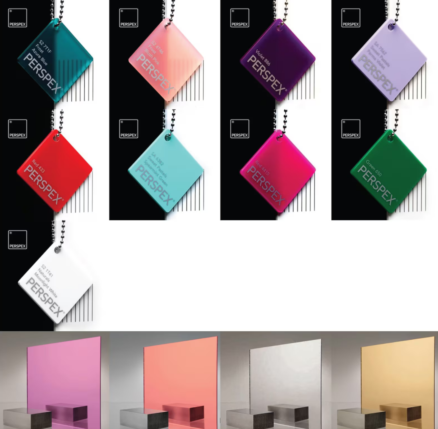 A2 Acrylic Sheet ARCHED